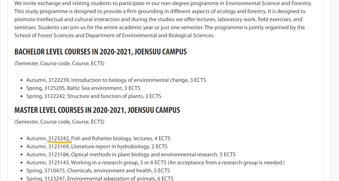 フィンランドの留学先大学の授業シラバス WebOodiの使い方 | スーイのフィンランド留学日記